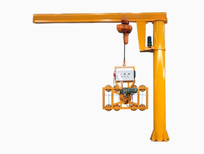 Electrical Jib Crane - Glass Laminated Machine,Glass Storage System ...