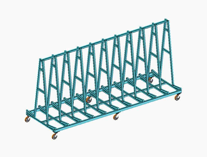 Glass Rack - Glass Laminated Machine,Glass Storage System,Glass Lifter