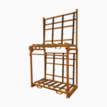 glass racks, glass sheet storage, glass sheet frame