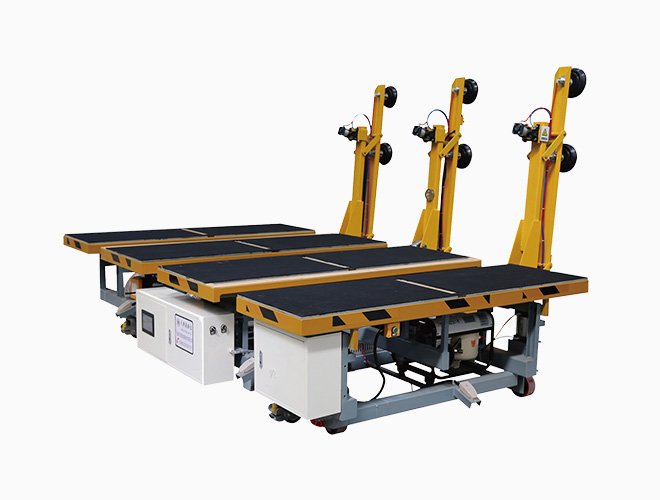 glass table, glass loading table, glass cutting table